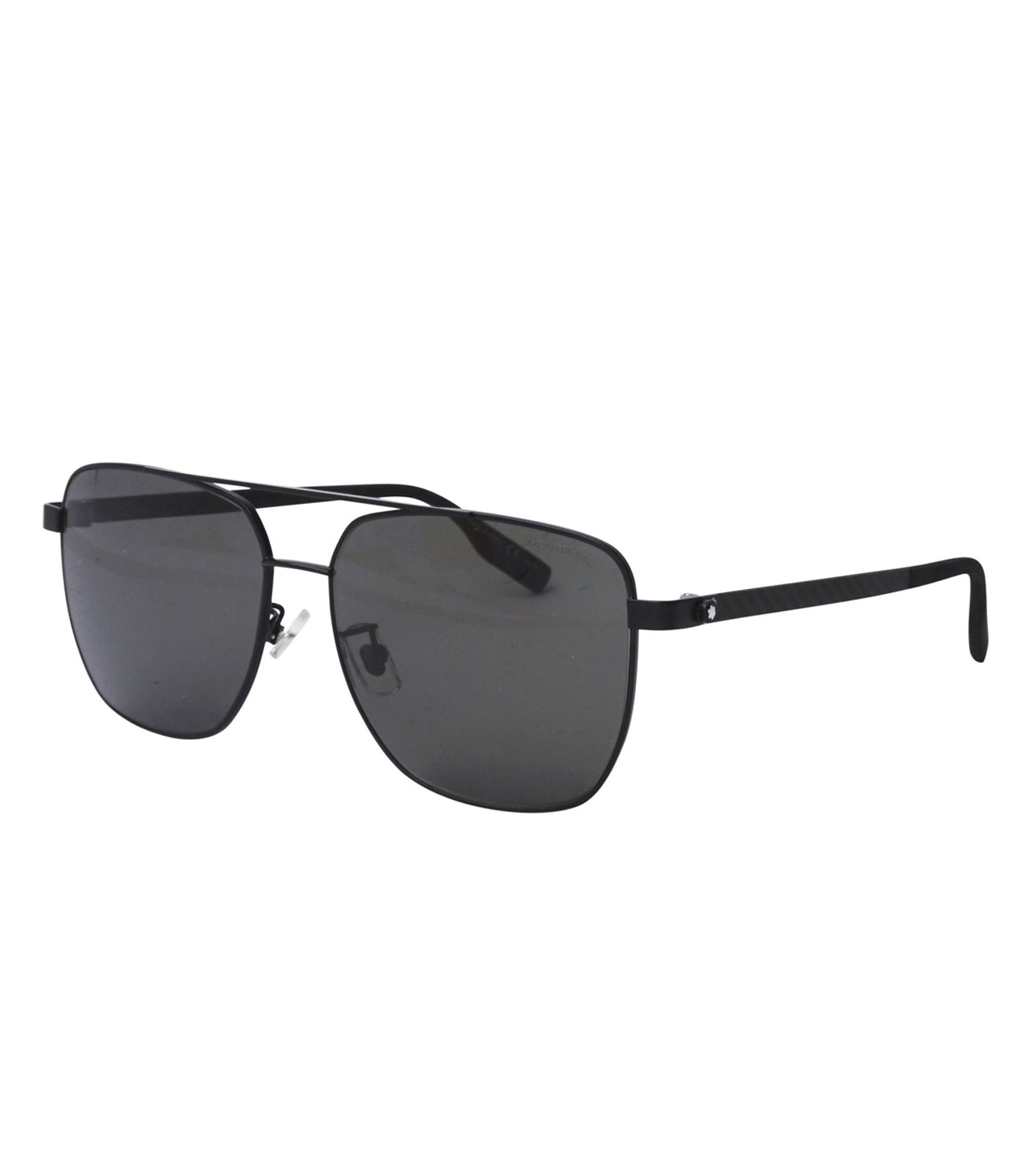 Montblanc Mens Grey Aviator Sunglasses