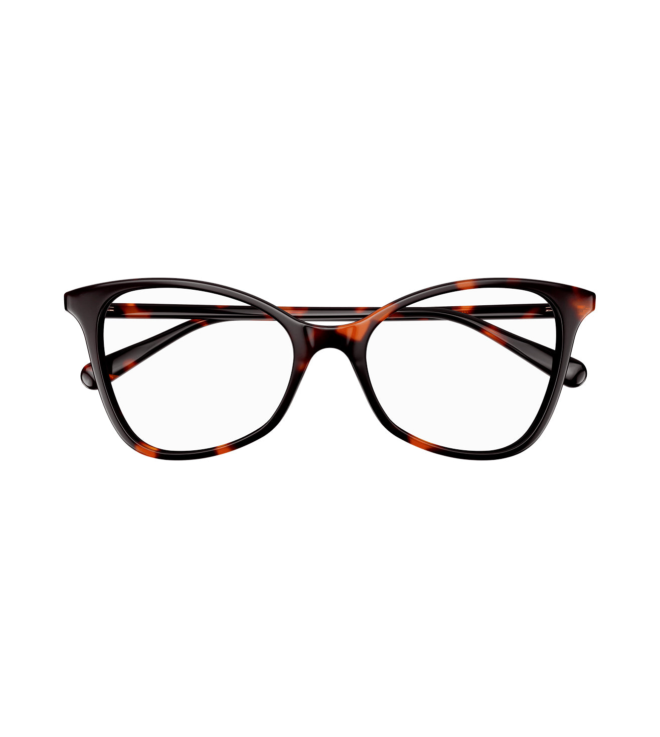 Gucci Woman's Havana Cat-eye Optical Frame