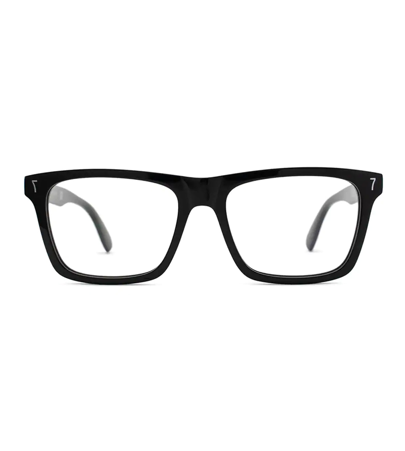 CR7 Unisex Black Square Optical Frame